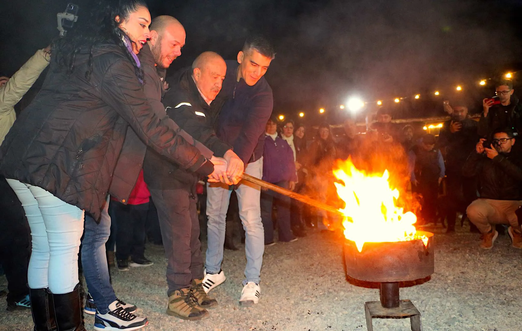 Río Turbio celebró su historia y dio inicio a la temporada invernal